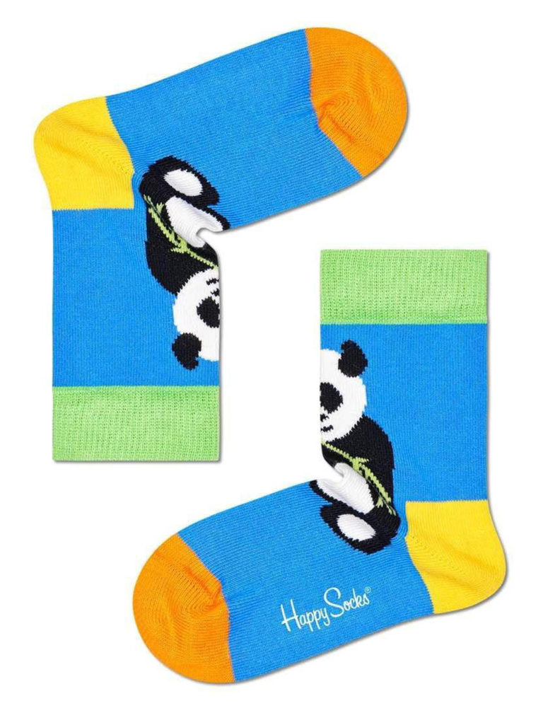 Happy Socks Panda Bambu Kindersocken Zweierpack - Sockenduo